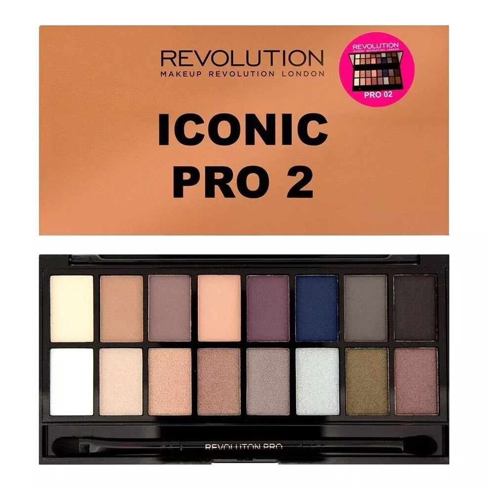 Revolution Iconic Pro 2 Eyeshadow Palette – Glamour Looks